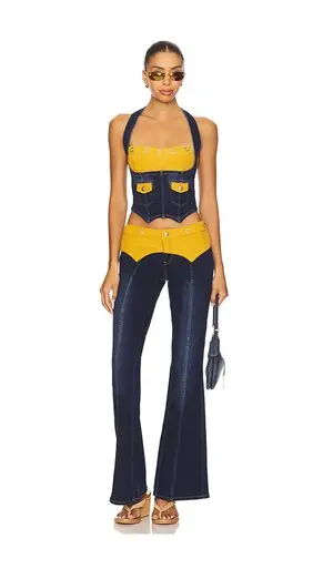 I.AM.GIA Tommie Corset - Blue