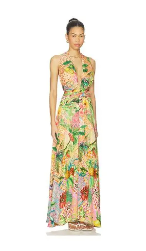 Luli Fama Convertible Maxi Dress