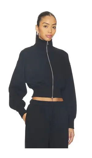 Superdown Branka Zip Up Jacket - Black