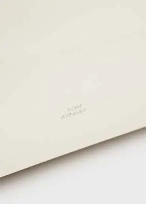 TOTEME Roam Leather Tote - Creme