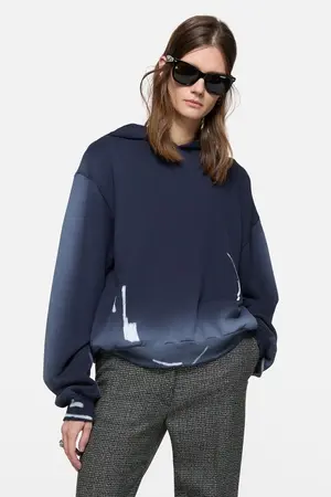 Acne Studios Sprayed Logo Hoodie
