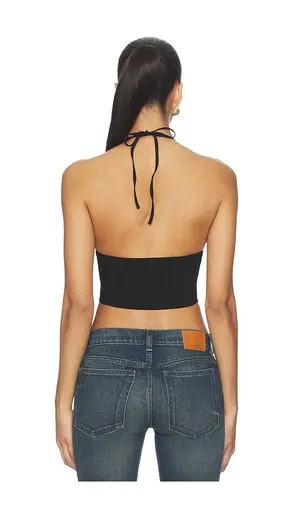 I.AM.GIA Ellena Corset With Lace Detailing And Halter Neck