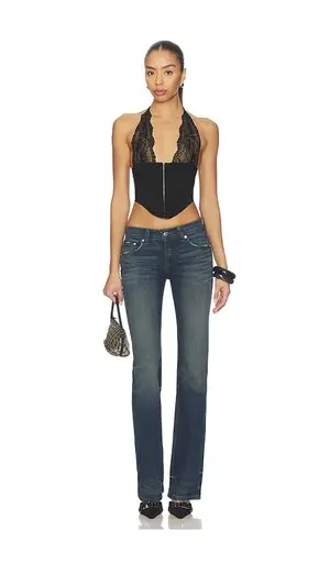 I.AM.GIA Ellena Corset With Lace Detailing And Halter Neck
