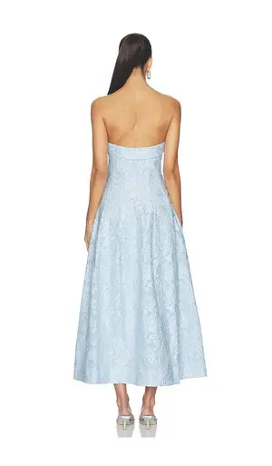 Simkhai Valeria Jacquard Midi Dress