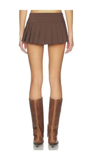 I.AM.GIA Remini Skort With Pleated Detailing - Brown