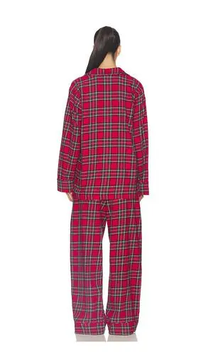Polo Ralph Lauren Madison Pj Set In Red - Estate Plaid