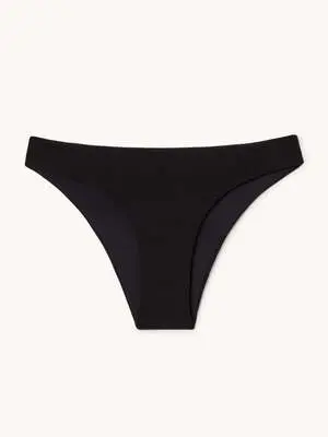HAIGHT. Crepe Bikini Bottom - Black