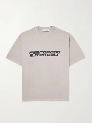 Fear Of God Logo T-shirts For Men