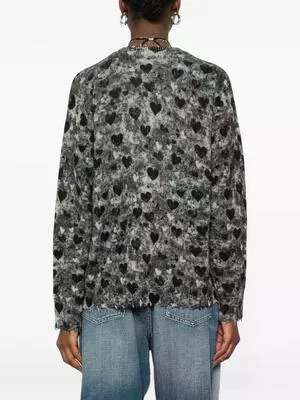 R13 Heart-detail Cashmere Sweater