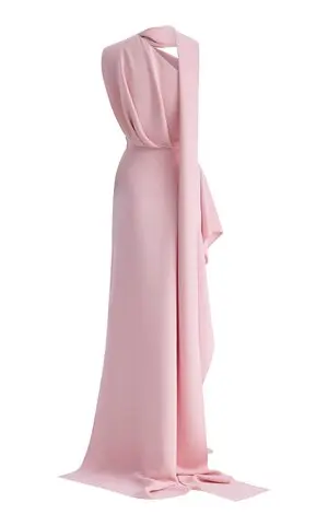 Maticevski Priority Draped Crepe Gown