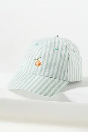FRASIER STERLING Seersucker Baseball Cap - Green