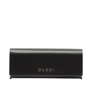 Gucci Gg2045s Rectangle Sunglasses - Gold/brown