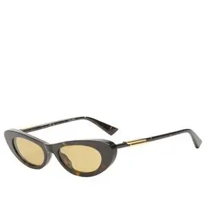 Bottega Veneta Bv1447s Sunglasses - Havana/yellow