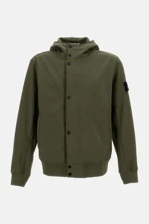 Stone Island Soft Shell Jacket - Green