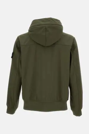 Stone Island Soft Shell Jacket - Green