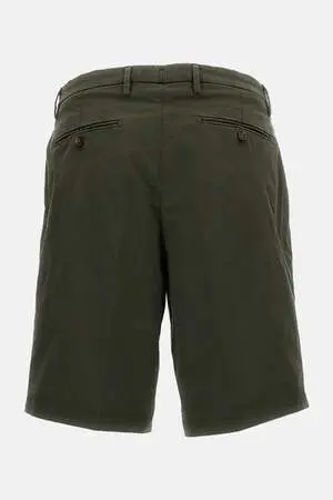 BRIGLIA 1949 Cotton Bermuda Shorts - Green