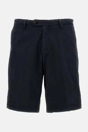 BRIGLIA 1949 Knee-length Cotton Bermuda Shorts - Blu