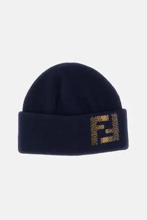 Fendi Ff Gradient Beanie - Blue