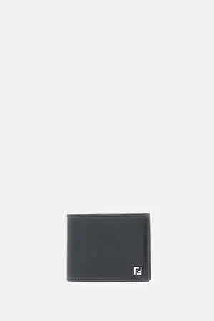 Fendi Compact Bi-fold Wallet - Black