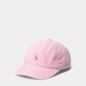 Ralph Lauren Cotton Oxford Cap - New Rose