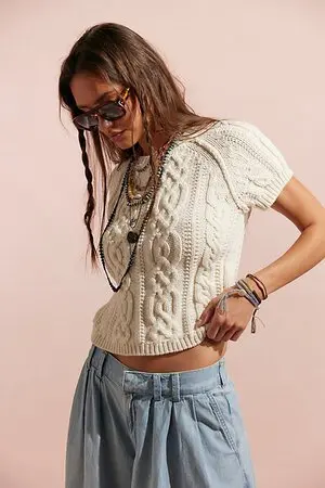 Free People Short Sleeve Sweaters For Women