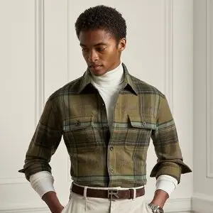 Ralph Lauren Long Sleeve Overshirts For Men