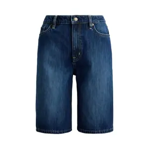 Ralph Lauren Denim Wide-leg Bermuda Shorts