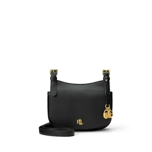 Ralph Lauren Leather Medium Marcy Crossbody Bag