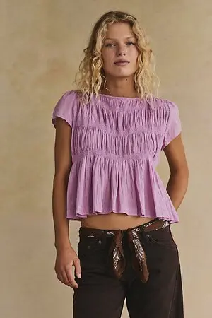 Free People Aven Cotton Top - Spring Fling