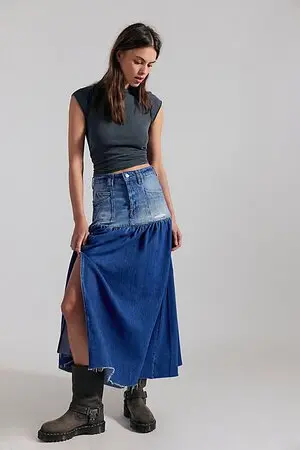 Free People Mid Rise Skirts