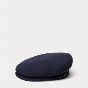 Ralph Lauren Wool-cashmere Captain's Cap - Midnight