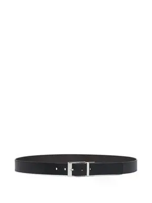 Bally Shiffie Reversible Adjustable Belt - Black