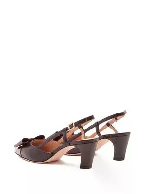 Bally B-bow Slingback Heeled Pumps