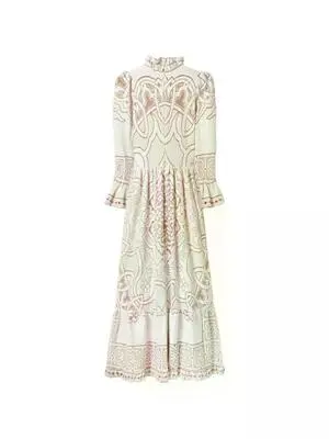 La DoubleJ Ruffled Visconti Maxi Dress