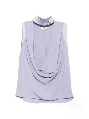 Elisabetta Franchi Cowl Neck Blouse
