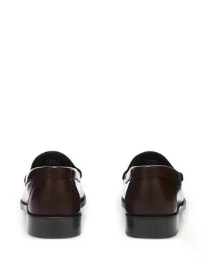 Furla Brushed Fringe Loafers - Brown