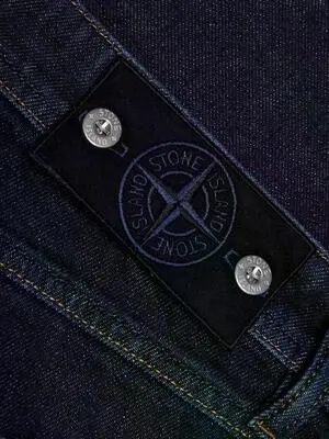 Stone Island Logo-patch Jeans