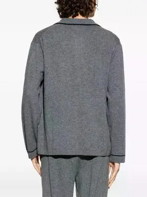 LISA YANG Joshua Piped-trim Cardigan