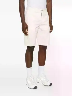 Stone Island Cotton Cargo Shorts - Neutrals