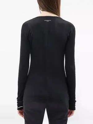 ANN DEMEULEMEESTER Fiene Rib Jersey T-shirt
