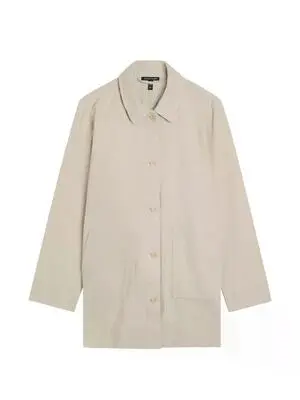 Eileen Fisher Patch-pocket Coat