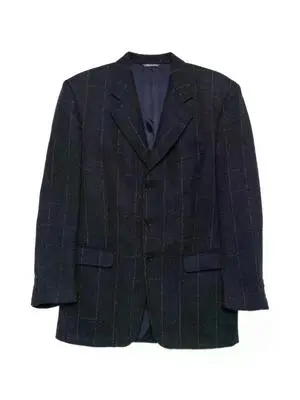Alexander McQueen Checked Blazer