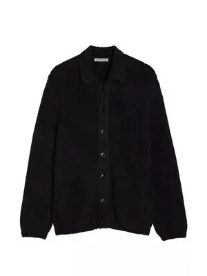 You Must Create Patch-pocket Knitted Cardigan