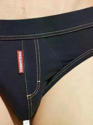 Dsquared2 Stitched Briefs - Blue