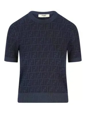 Fendi Ribbed T-shirts For Women