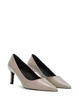 Furla Pointed Logo Pumps