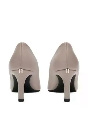 Furla Pointed Logo Pumps