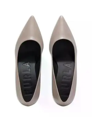 Furla Pointed Logo Pumps