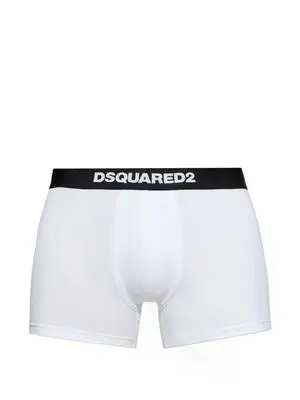 Dsquared2 Logo-waistband Briefs - White