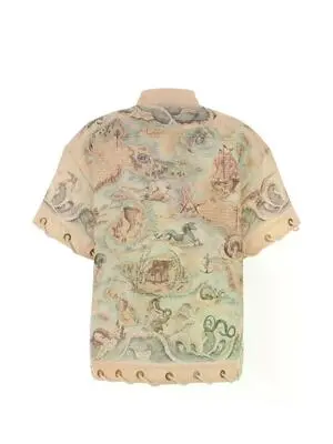 Zimmermann Graphic-pattern Shirt